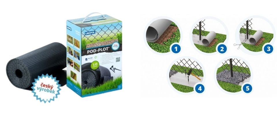 FOLIE POD-PLOT | levne-oploceni.cz